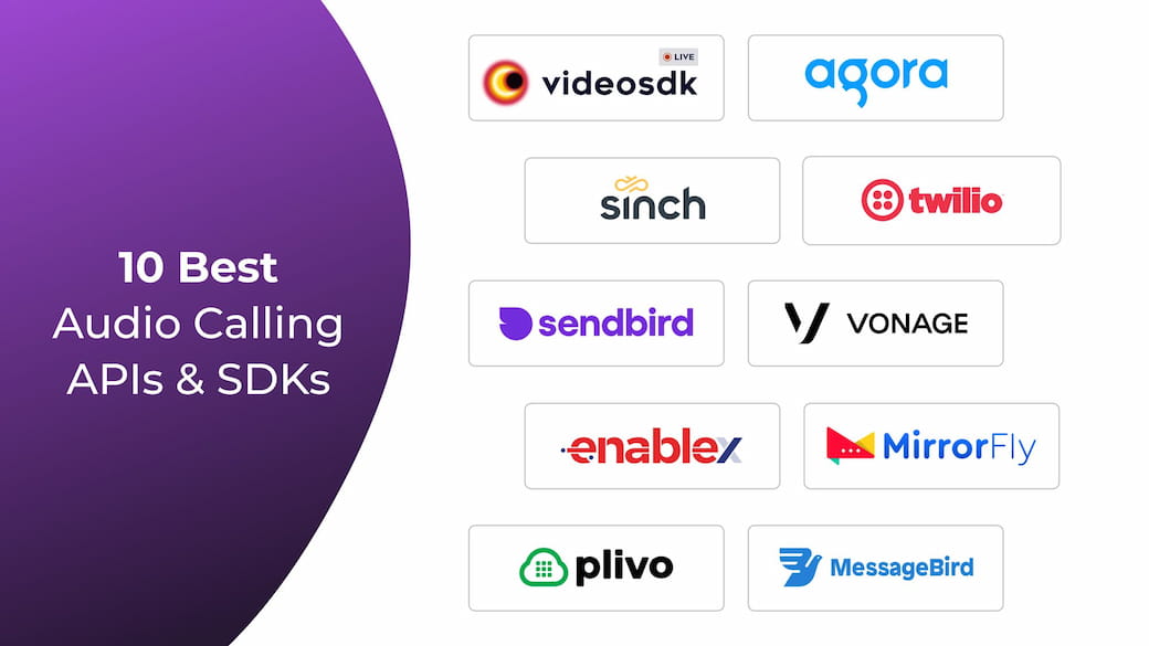 10 Best Voice Call APIs & SDKs - VideoSDK